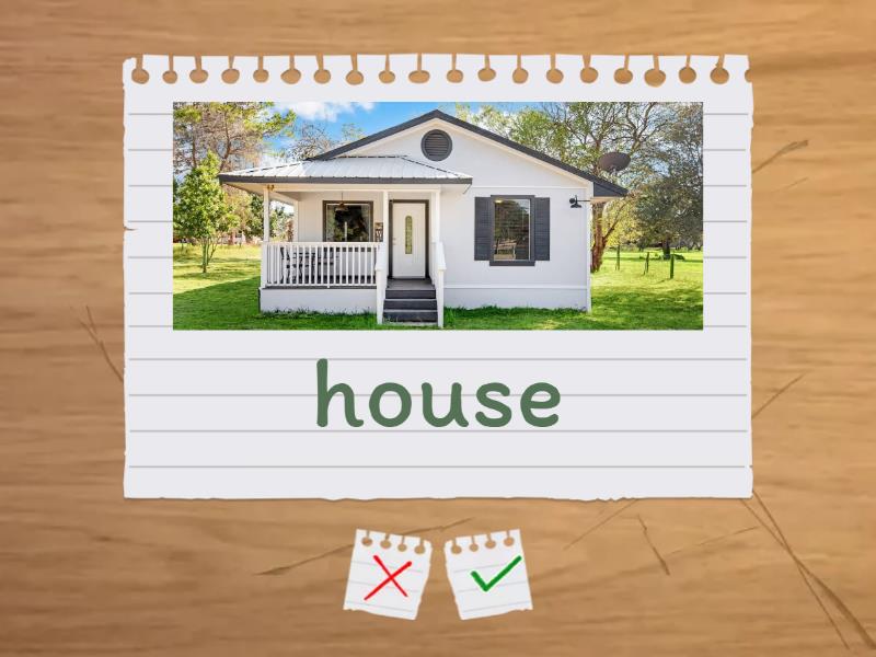 G7 L4 Parts of The House (Vocabulary) - Flash cards