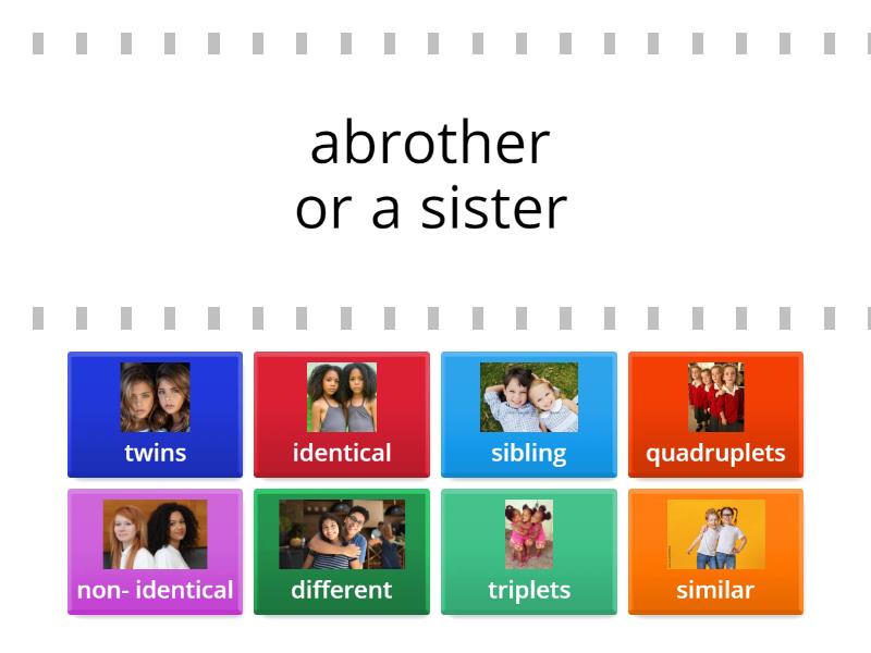 Identical Twins - Find the match
