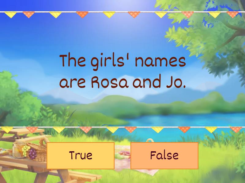 Lemonade. Cartoon () - True or false