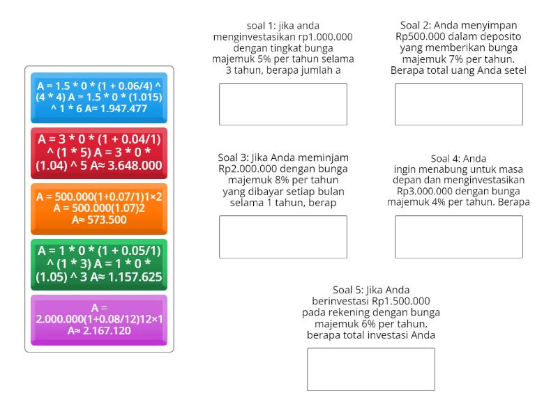 Contoh soal bunga majemuk berkaitan rpl - Group sort