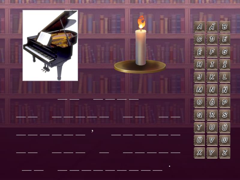 Adivinar la palabra (Presente indefinido) - Hangman