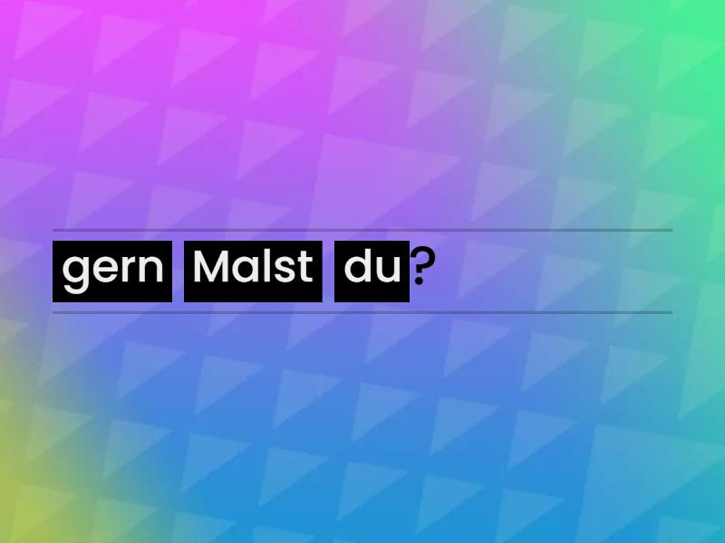 Spielst du gern? - Unjumble