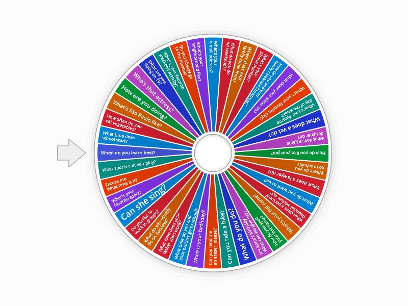 Bingo - Essentials 2 (Basic 2) CNA - Spin the wheel
