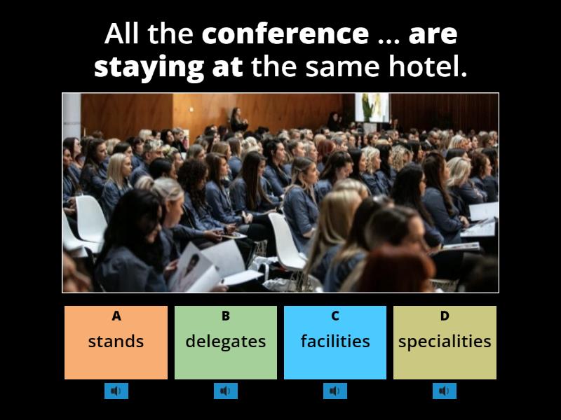 Guests and visitors | Vocabulary P.1 - Quiz