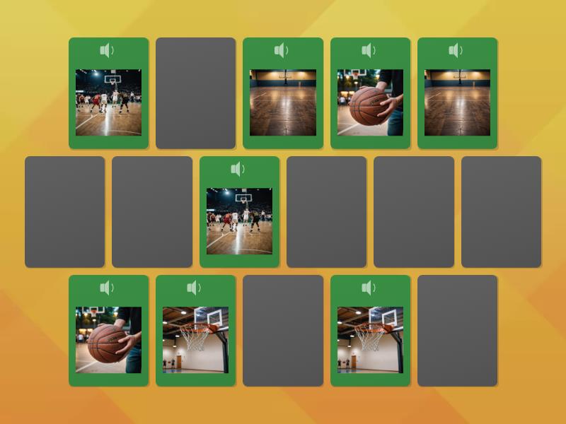 Basketball - Matching pairs