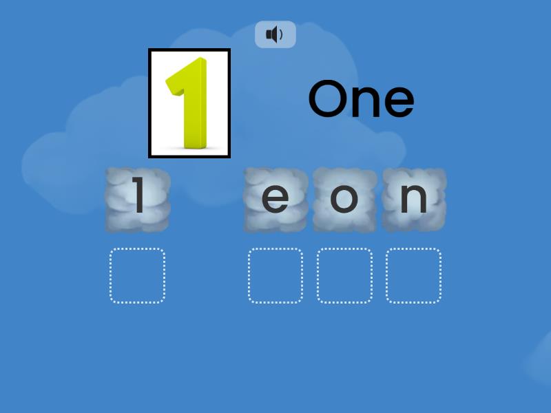 numbers 1 to 10 - Anagram