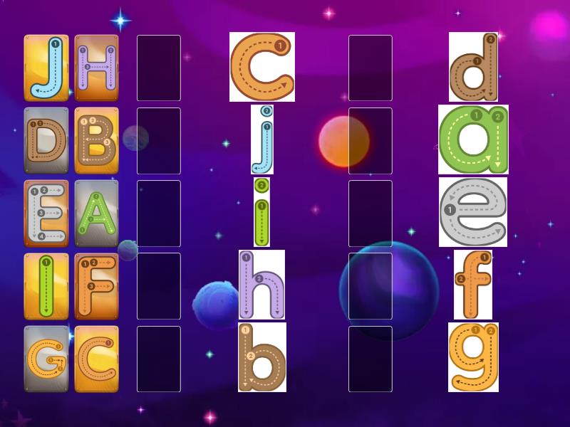 Alphabets - Match up