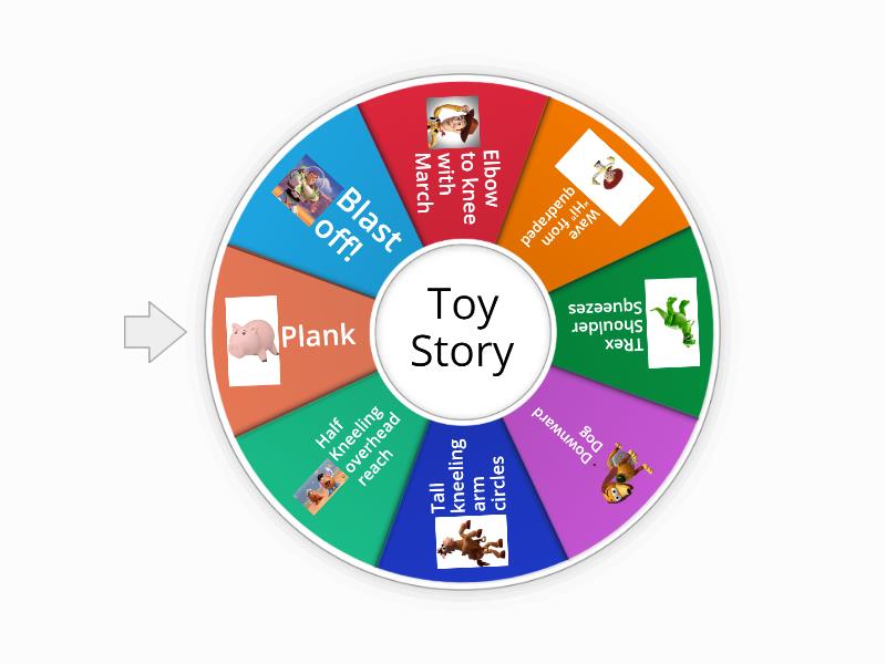Toy Story Spinner - Spin the wheel
