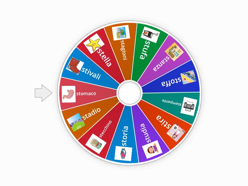 Parole con st - Spin the wheel