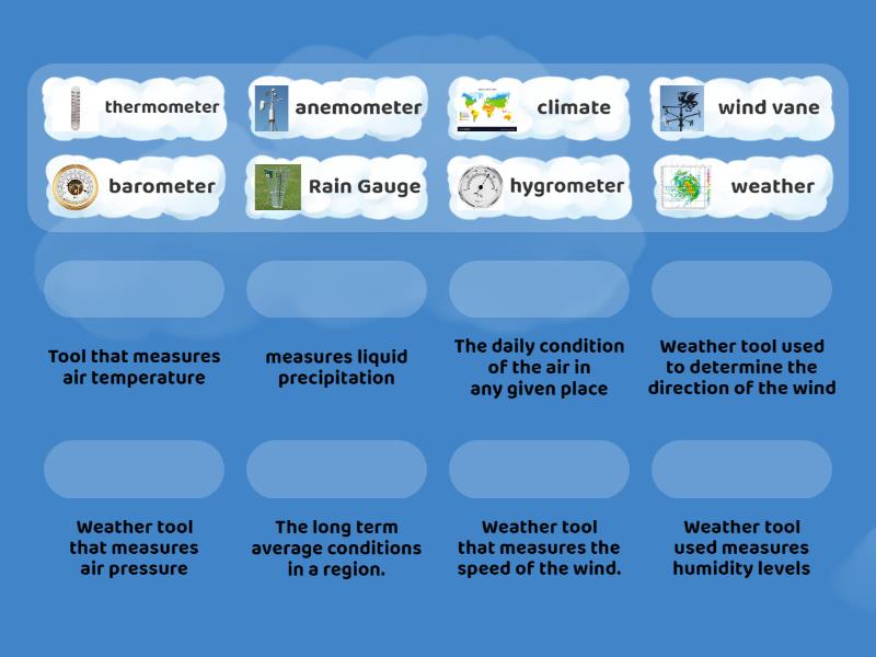 Weather Instruments - Match up