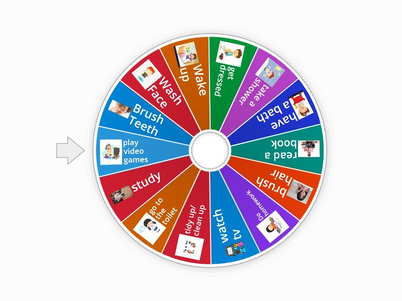 Daily Routine - Spin the wheel