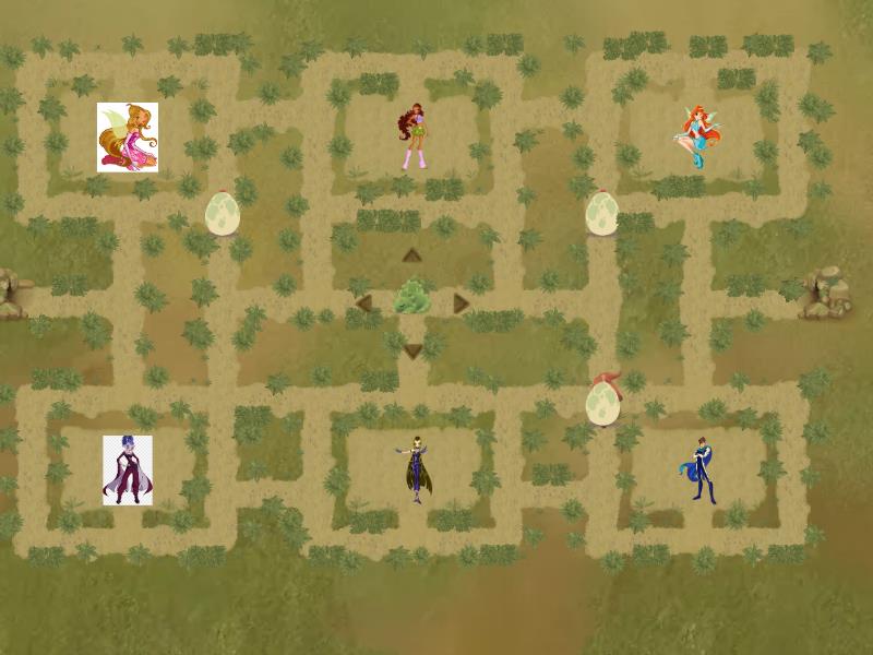 Winx {trabalho de TI} - Maze chase