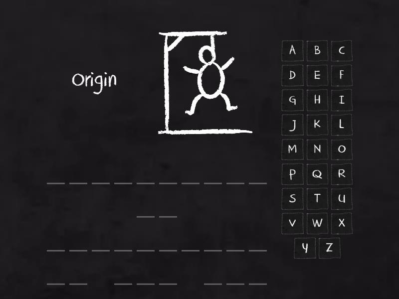 History Activity - Hangman