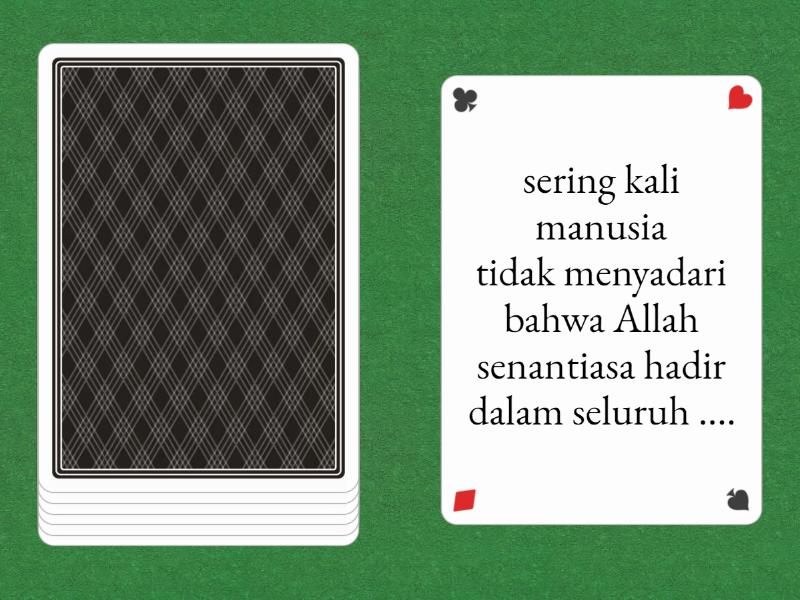 latihan sas part 1 - Speaking cards