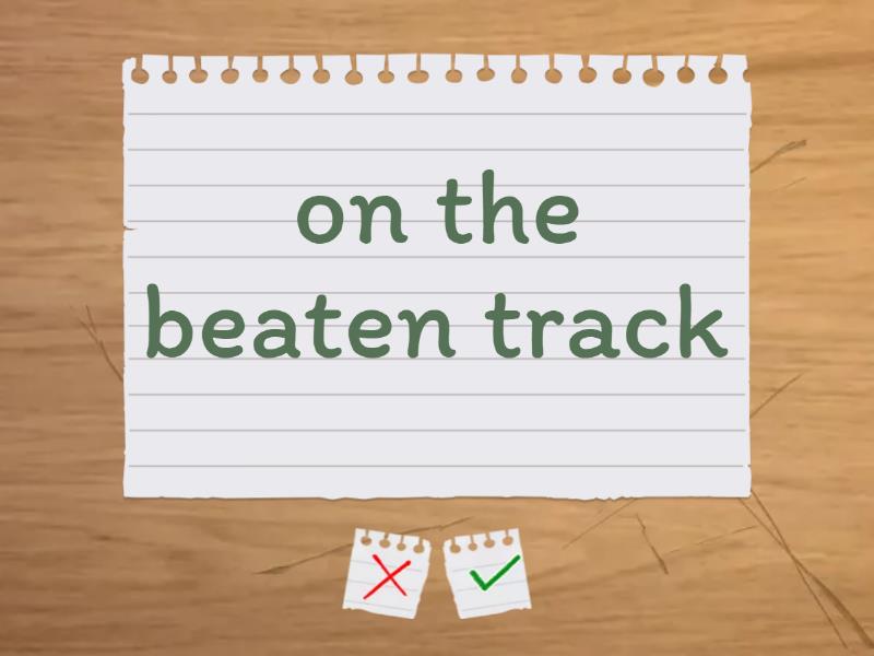 Correct. - Flash cards