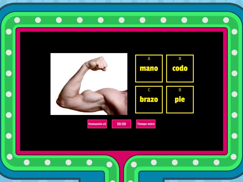 El cuerpo - Gameshow quiz