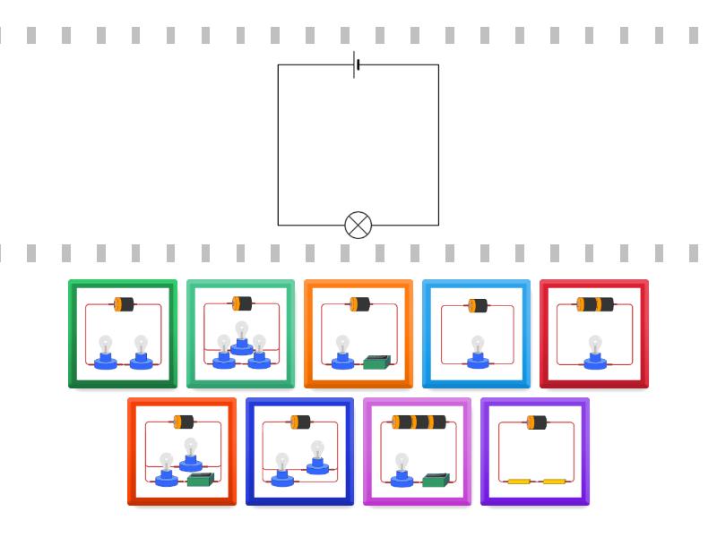 Electrical circuits - Find the match