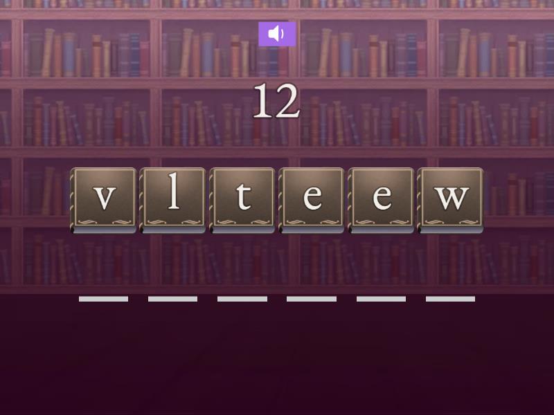 Numbers (1 to 100) - Anagrama