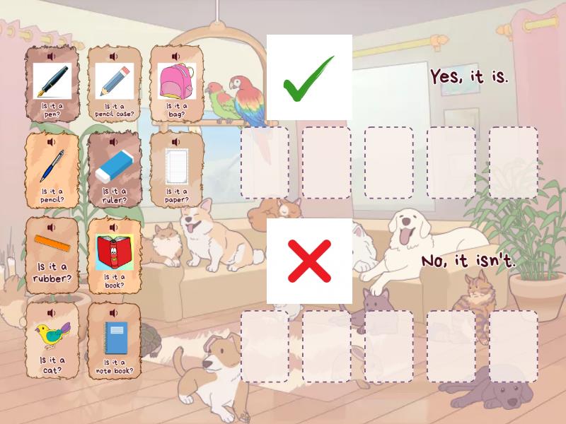 Is it a------? Yes, it is. \ No, it isn't. 2\12\2024 - Group sort