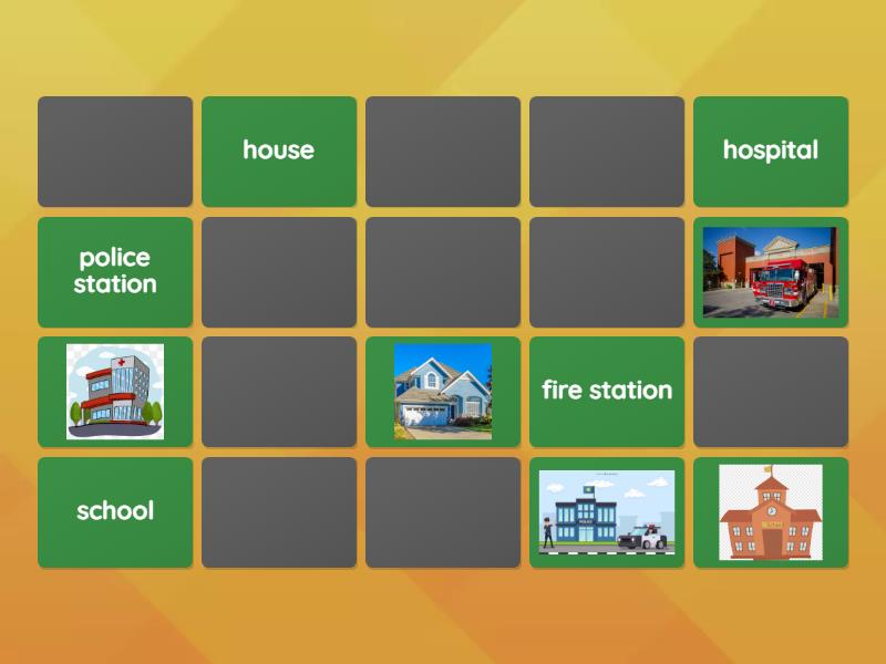 Community Places - Matching pairs