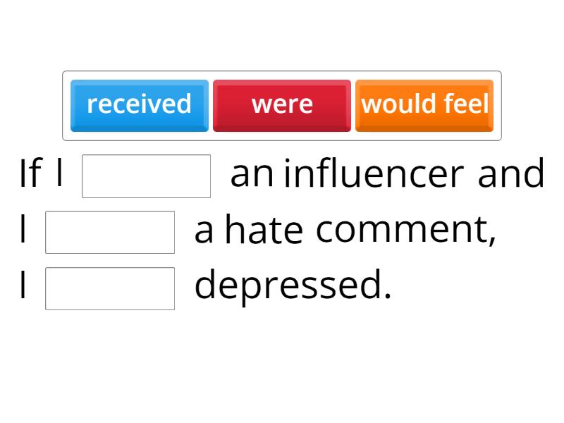 Conditionals - Complete the sentence