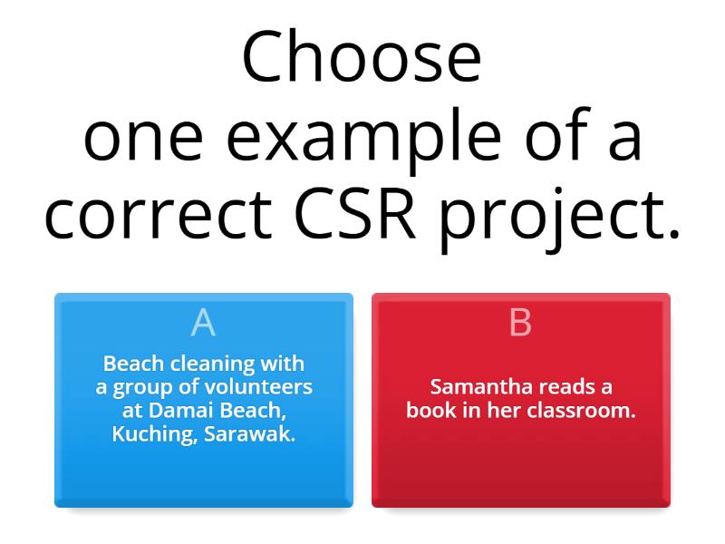 Wordwall Related To CSR - Quiz