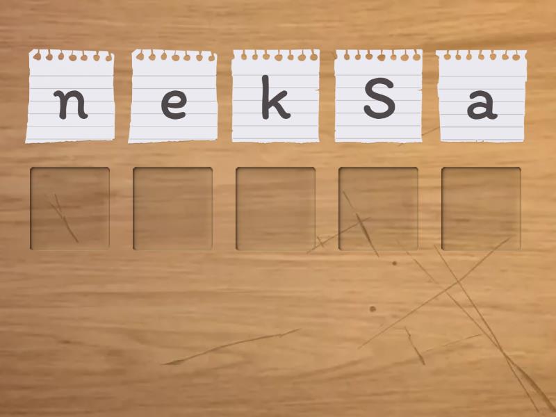 3 form ABC words - Anagrama