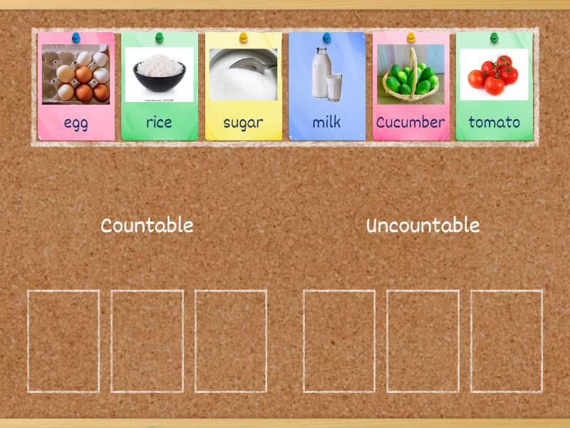Countable or Uncountable ? - Group sort