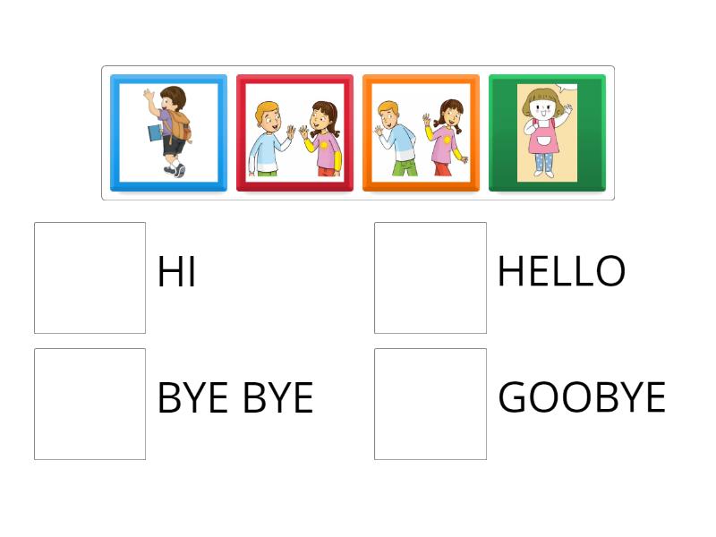 HELLO GOODBYE - Match up