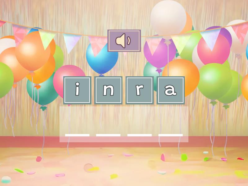 Phase 5 sounds (k) - Anagram