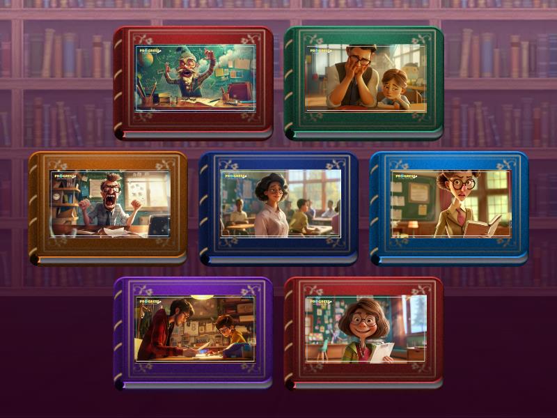 What’s your favourite subject? (2) - Flip tiles