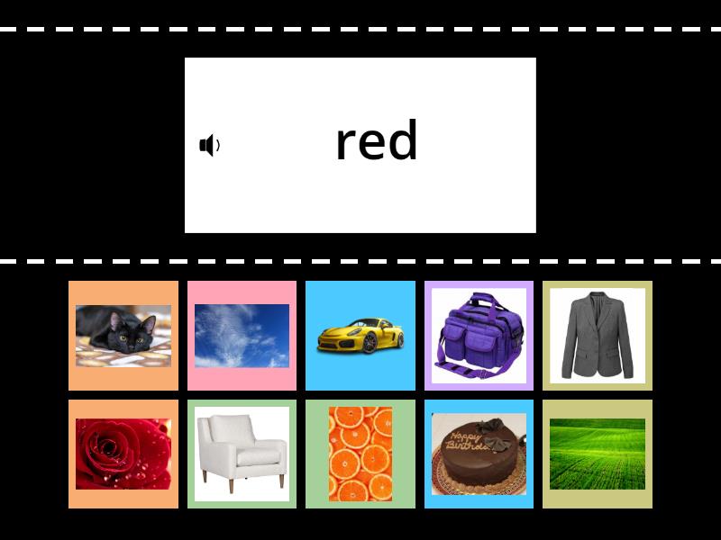 Let's learn the colors - Find the match