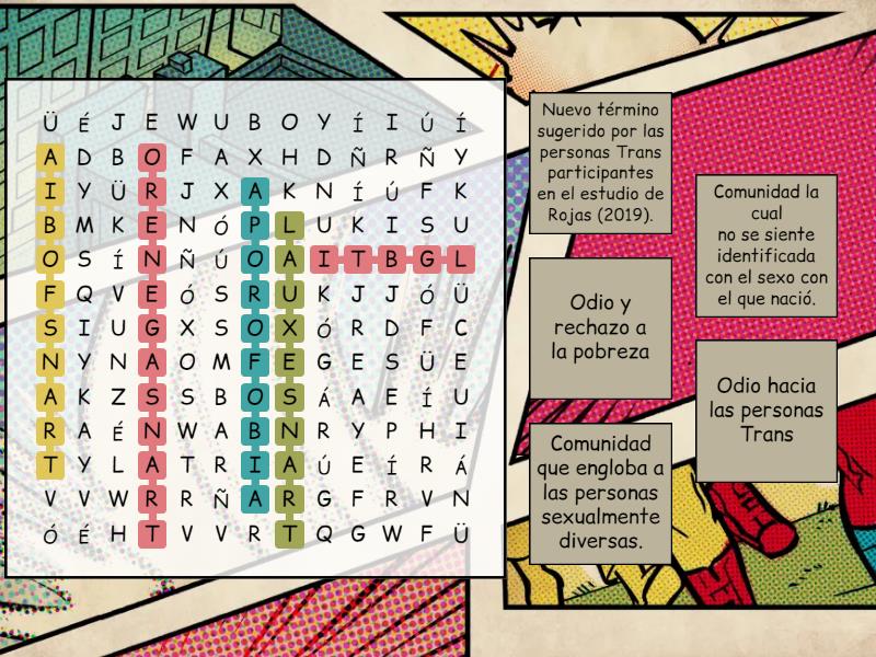 EL Docente en la Sociedad Digital () - Sopa de letras