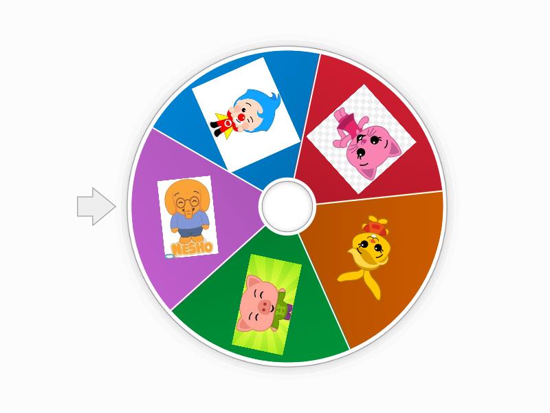 Ruleta de Plim Plim - Rueda aleatoria