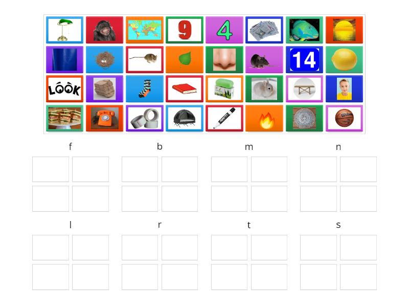 U2_Phonics Beginning Letter Sounds - Group sort