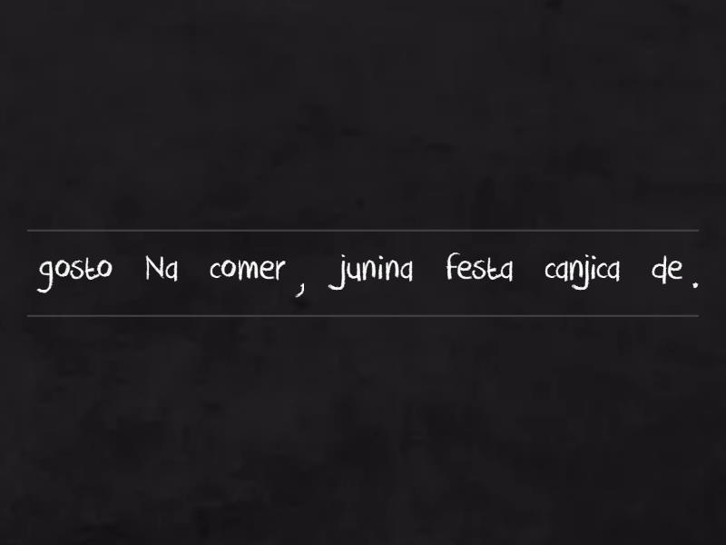 Frases fonema /j/ - Unjumble