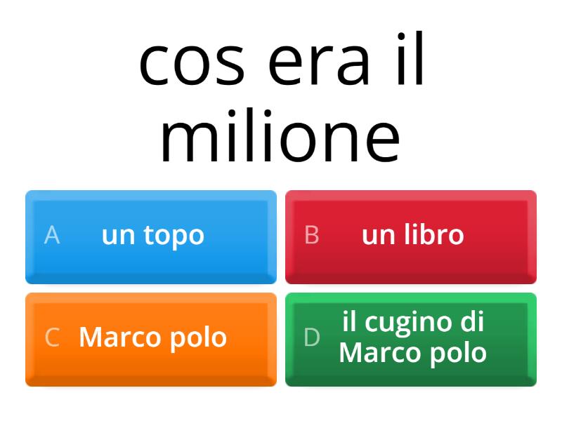 marco polo - Quiz