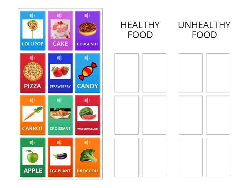 FOOD - Group sort