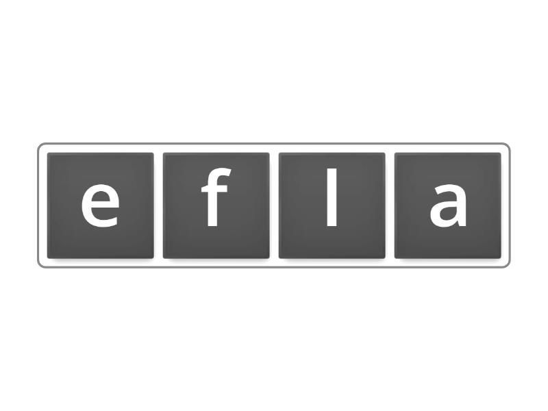 Module 7 Week 2-Spelling Word Scramble - Anagram