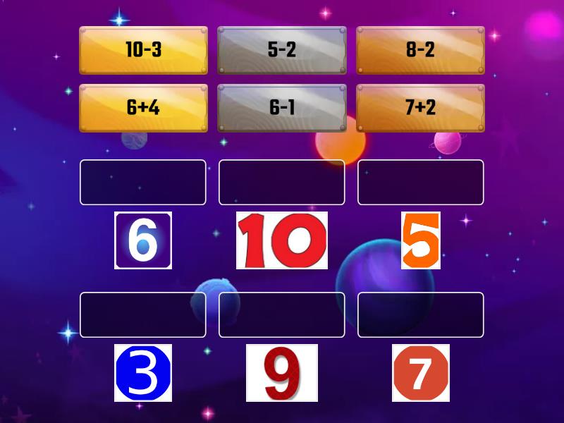 math Revision - Match up