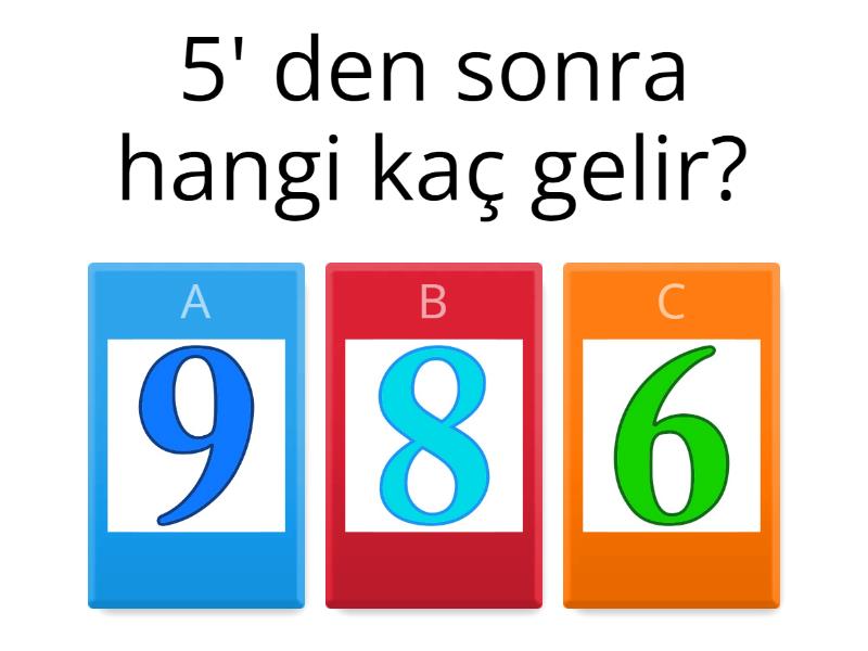 MATEMATİK - Quiz