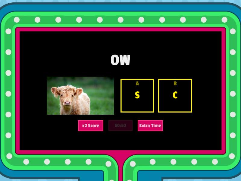 Watch Out Vowels - Gameshow quiz
