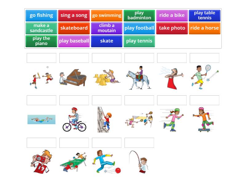 FF2 - U3 - Vocabulary activities - Match up