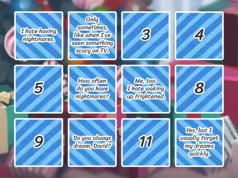 Pair Dialogue - Matching pairs