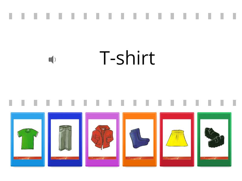 Kids box 1. Unit 8. My clothes - Cada oveja con su pareja