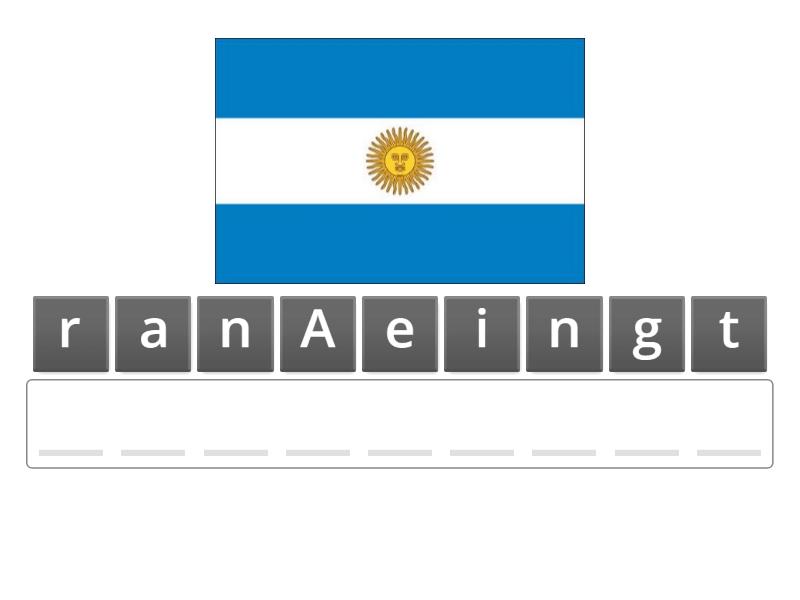 Team Together 3 Unit 0 - Flags, countries 3 - Anagram