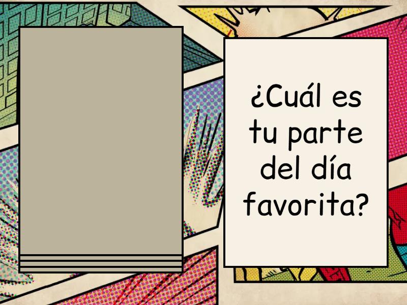 Días, meses, estaciones - Speaking cards