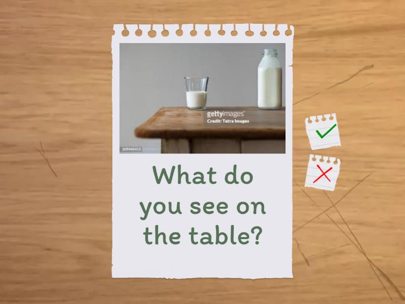 MBG6 What do you see - Flash cards