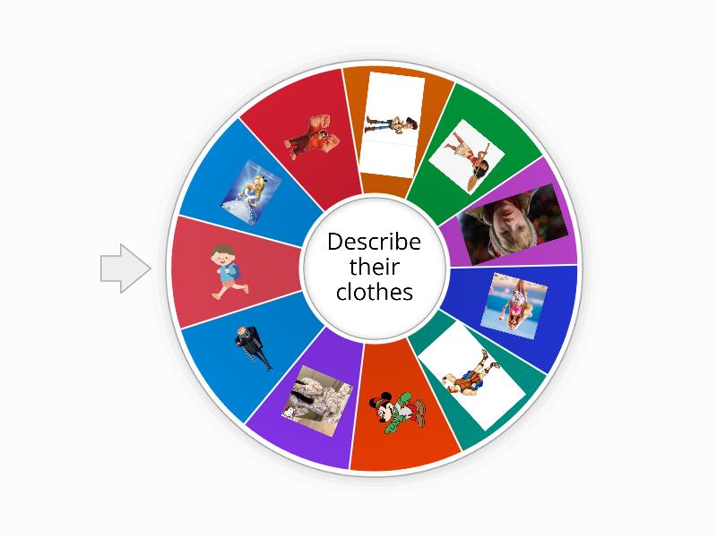 : clothes - Spin the wheel