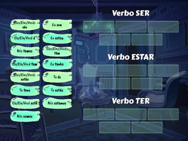 Presente: verbos irregulares - Group sort
